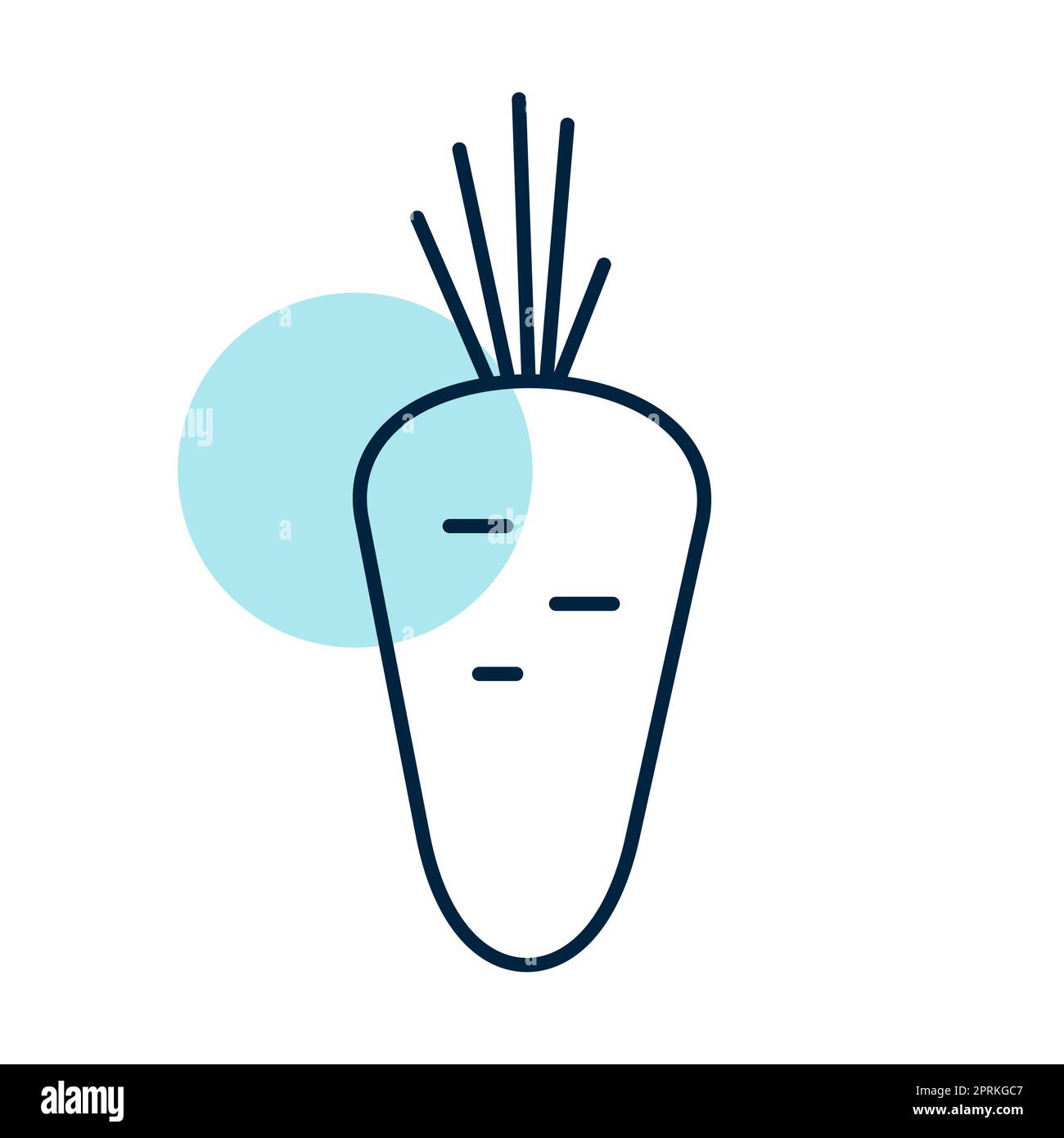 Carrot isolated design vector icon. Vegetable sign. Graph symbol for ...