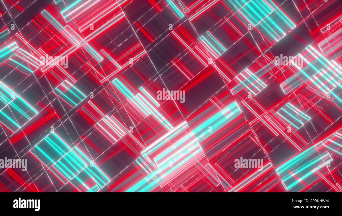 Random neon lines computer hi-res stock photography and images - Alamy