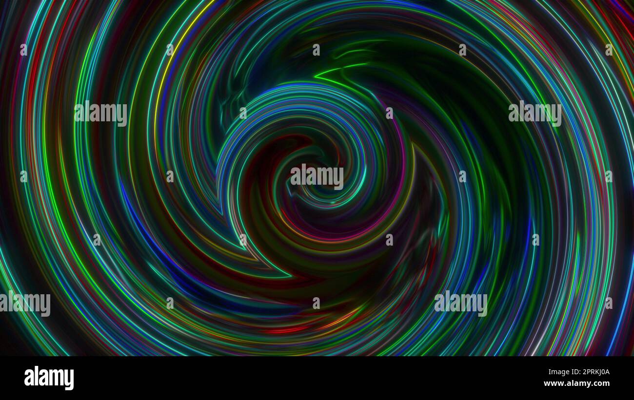 Colorful twirl. Computer generated 3d render Stock Photo - Alamy