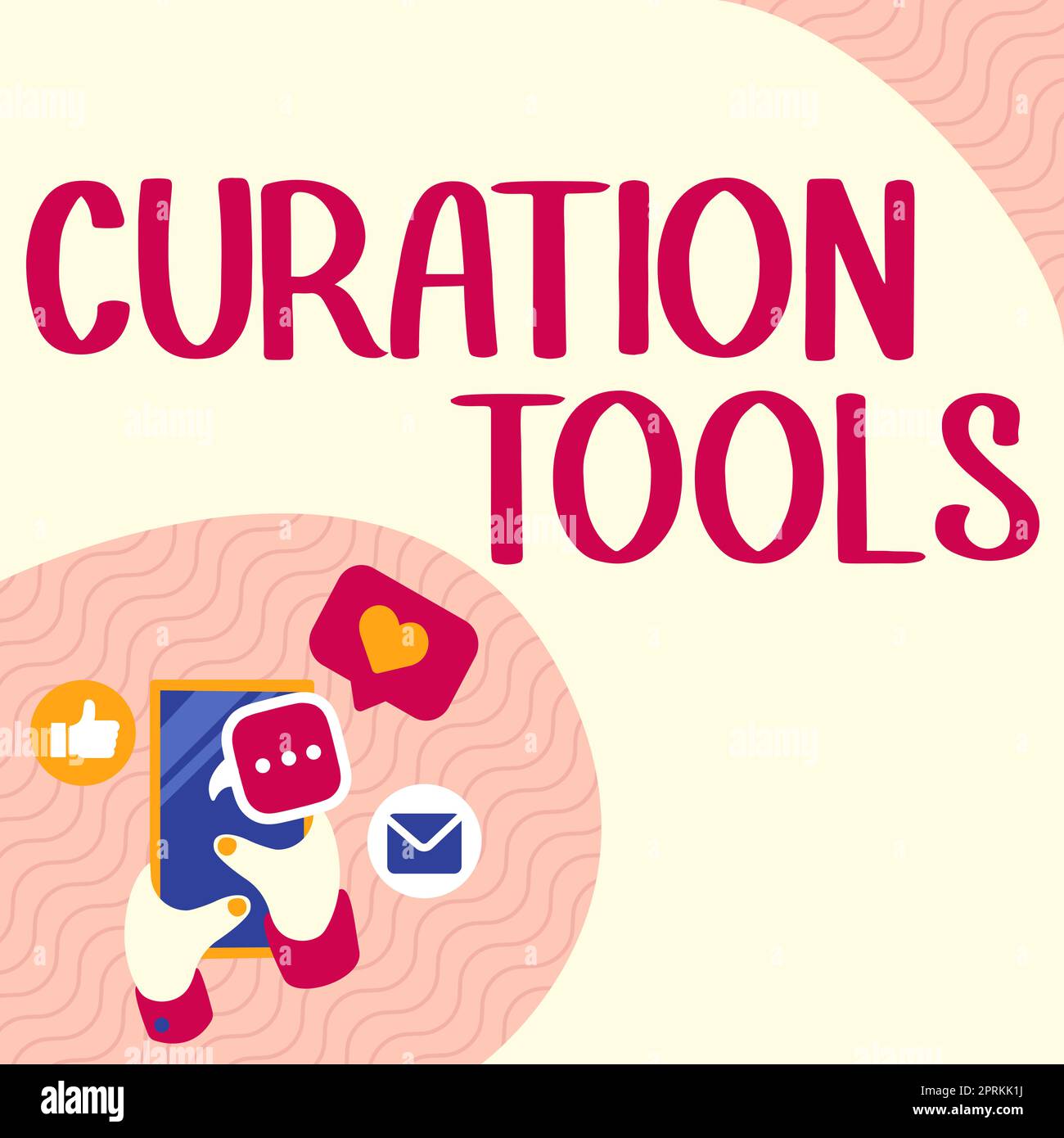 Hand writing sign Curation Tools, Word for Great skill or broad ...