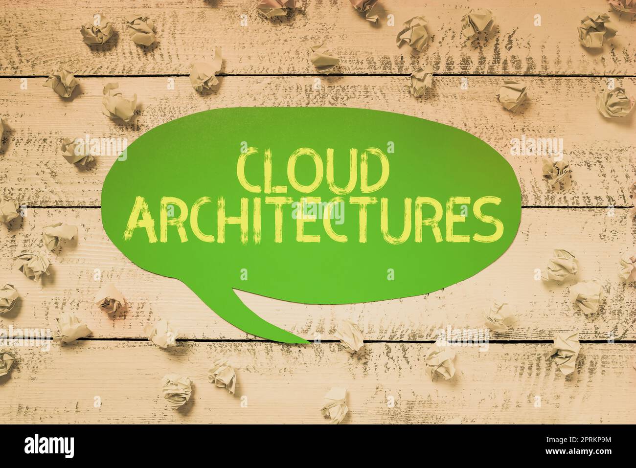 Text showing inspiration Cloud Architectures, Concept meaning To Live a ... Text showing inspiration Cloud Architectures, Concept meaning To Live a ...