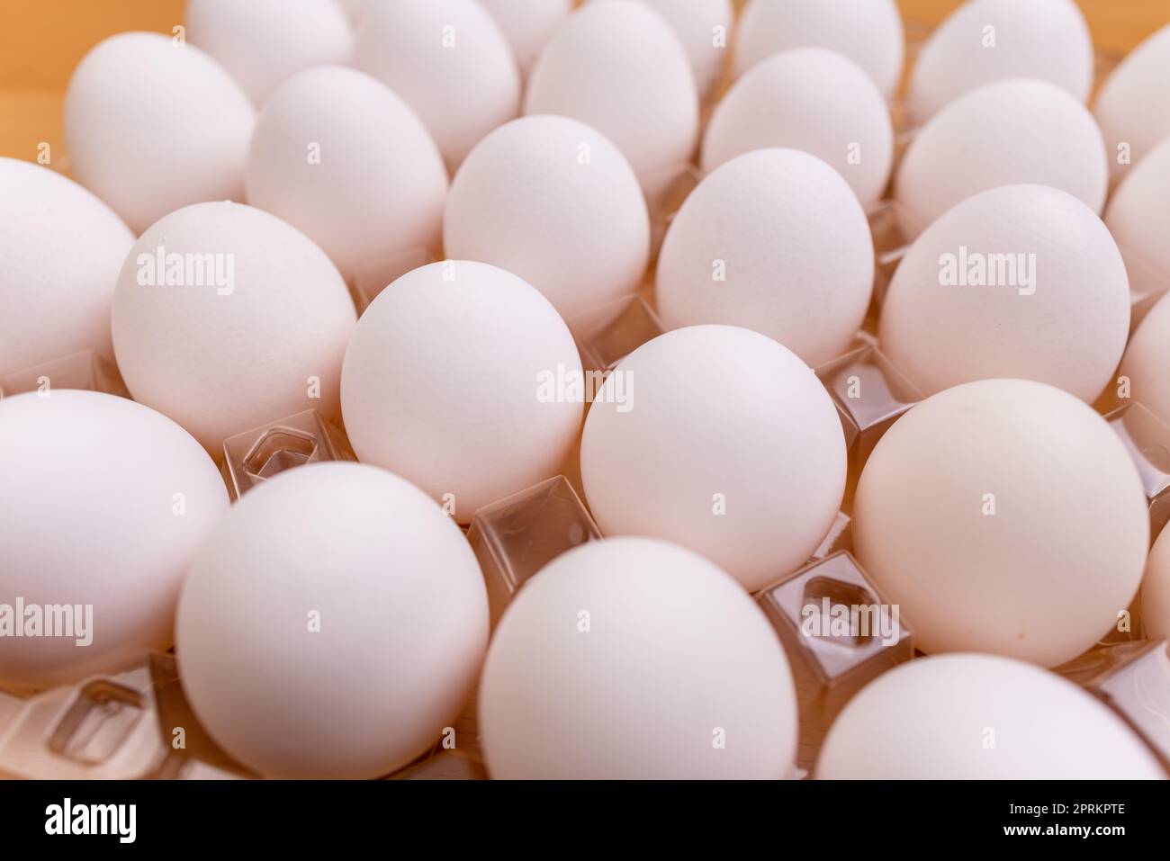 Pack of the white chicken egg Stock Photo - Alamy