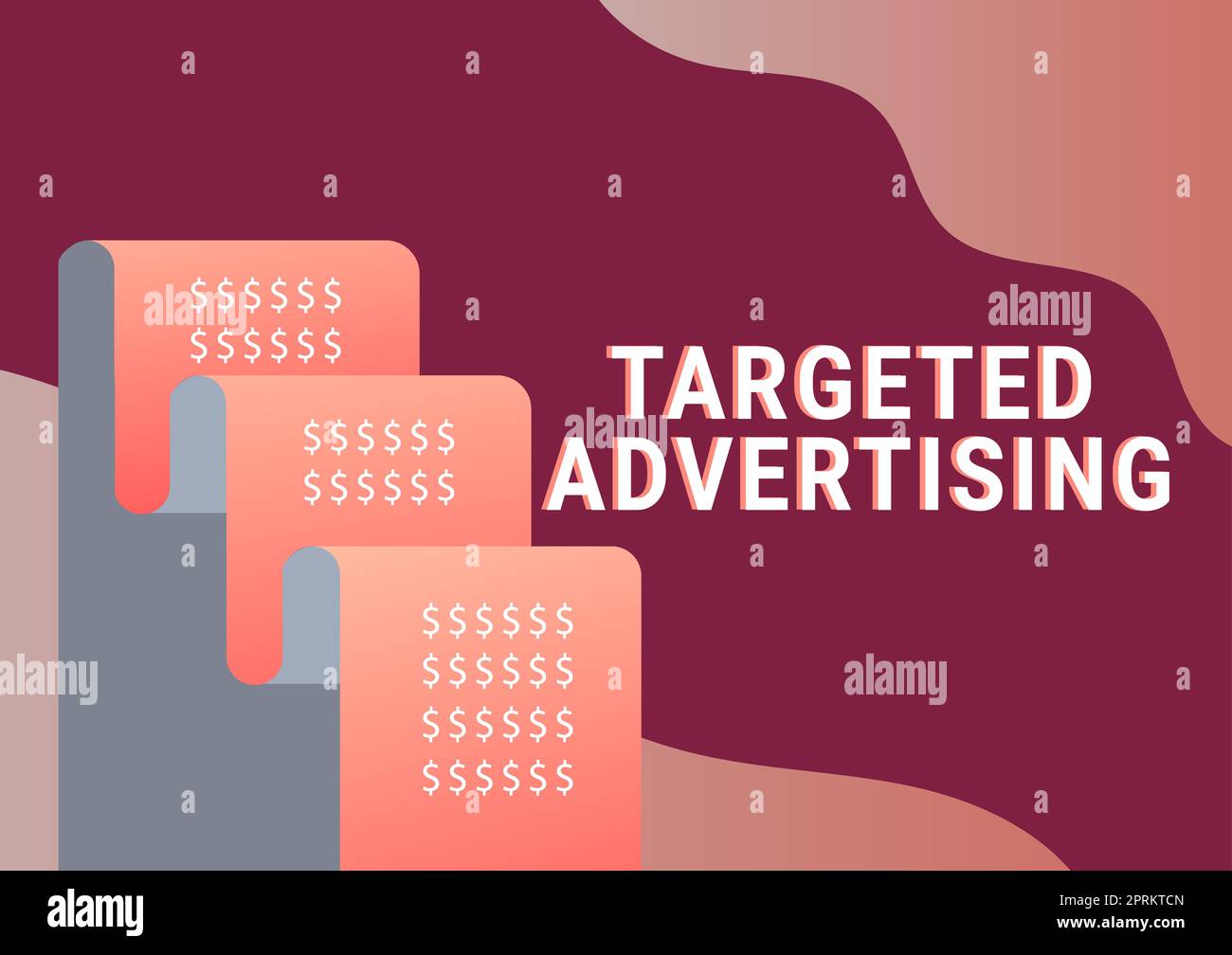Hand writing sign Targeted Advertising, Word for Online Advertisement ...