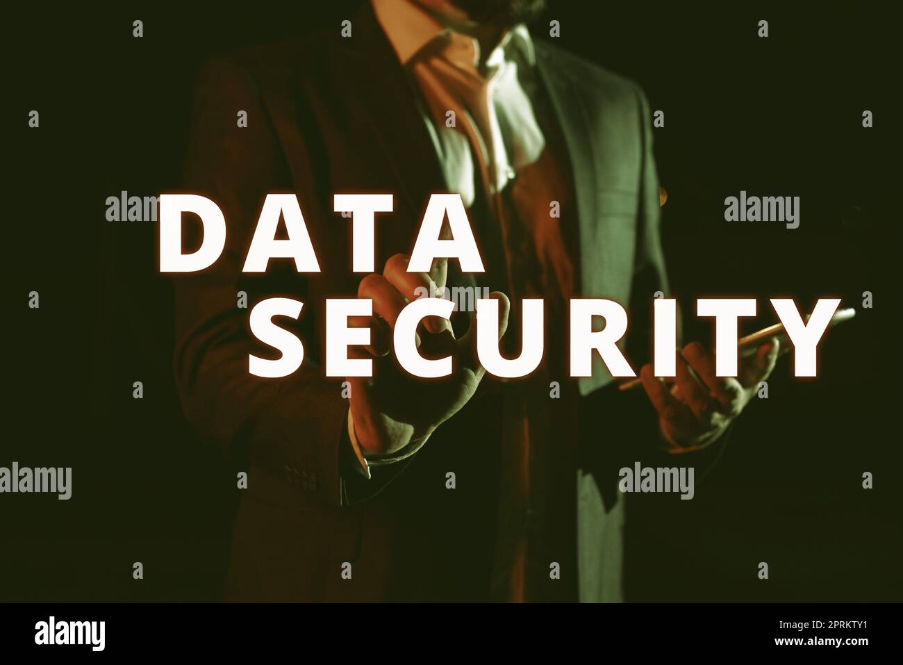 Handwriting text Data Security, Business showcase Confidentiality Disk Encryption Backups ...