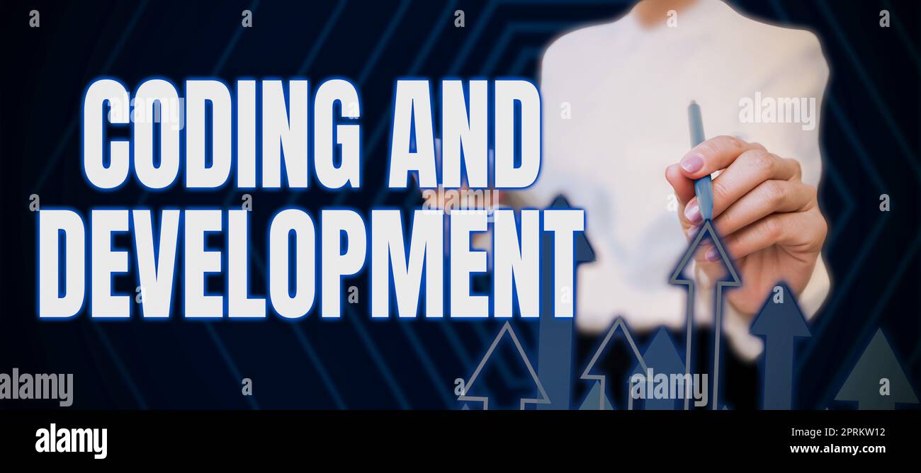 Writing displaying text Coding And Development, Concept meaning ... Writing displaying text Coding And Development, Concept meaning ...