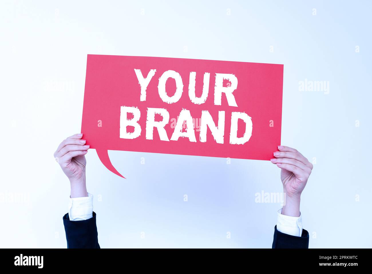 Handwriting text Your Brand, Business overview A name of any kind that ...