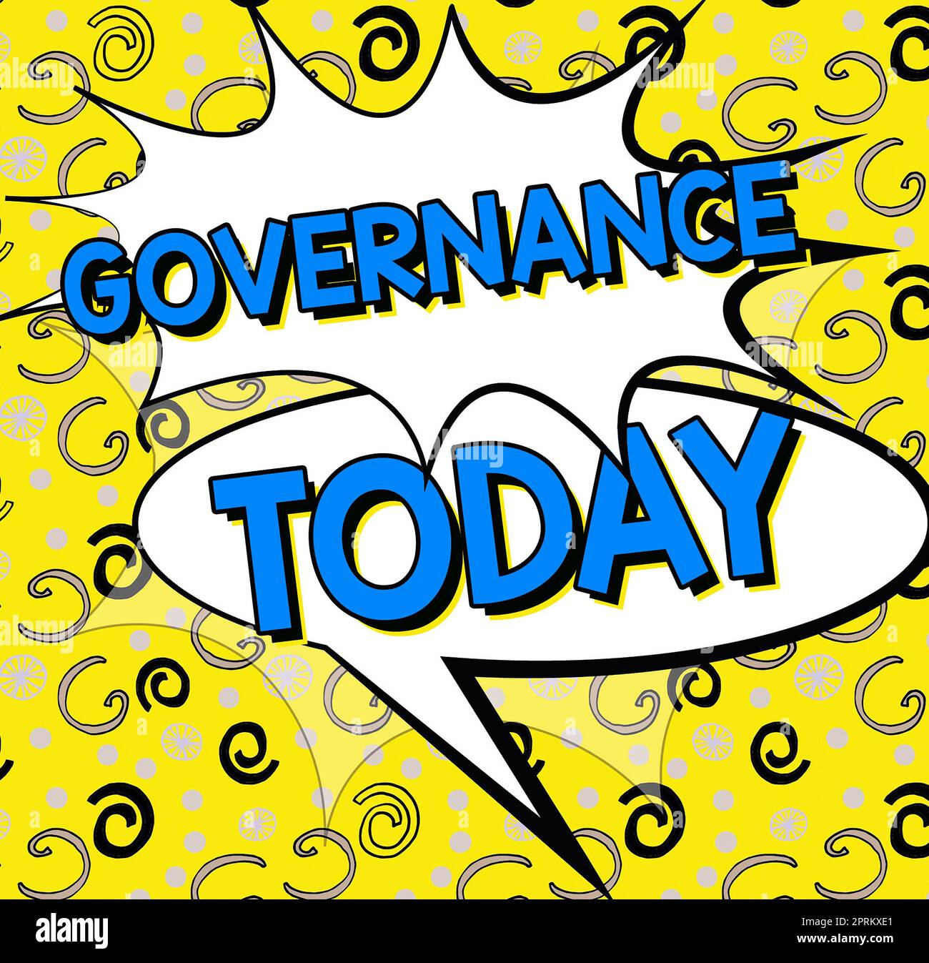 Text sign showing Governance, Word for exercised in handling an ...