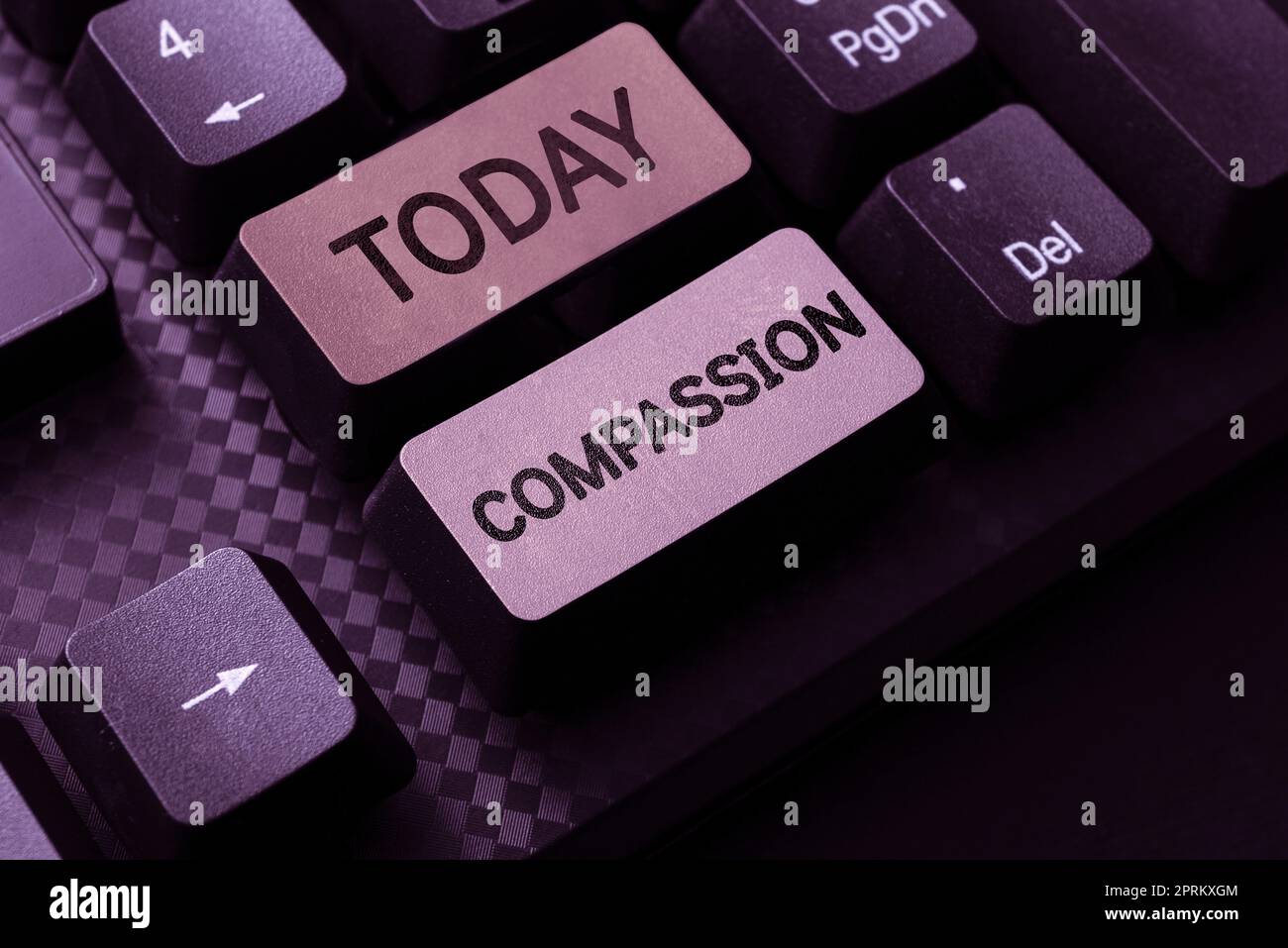 Text caption presenting Compassion, Word for empathy and concern for ...