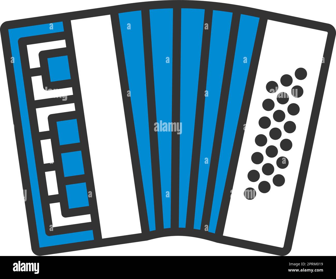 Paper accordion Stock Vector Images - Alamy