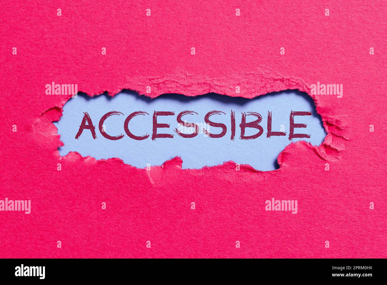 Text showing inspiration Accessible, Business approach degree of ...