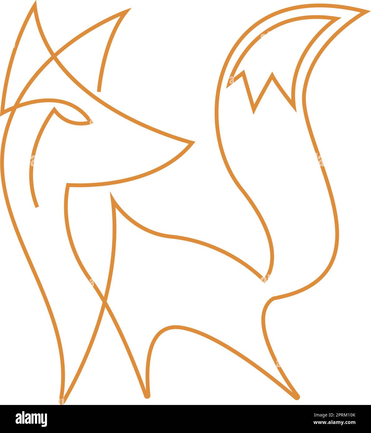 Fox icon logo design illustration Stock Vector Image & Art - Alamy