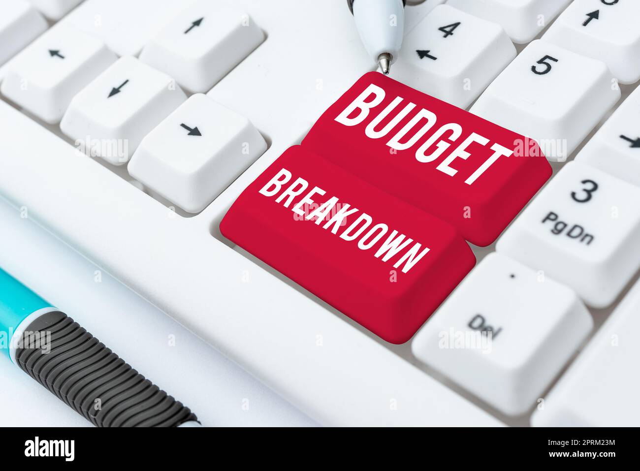 Inspiration showing sign Budget Breakdown, Business concept approach to ...