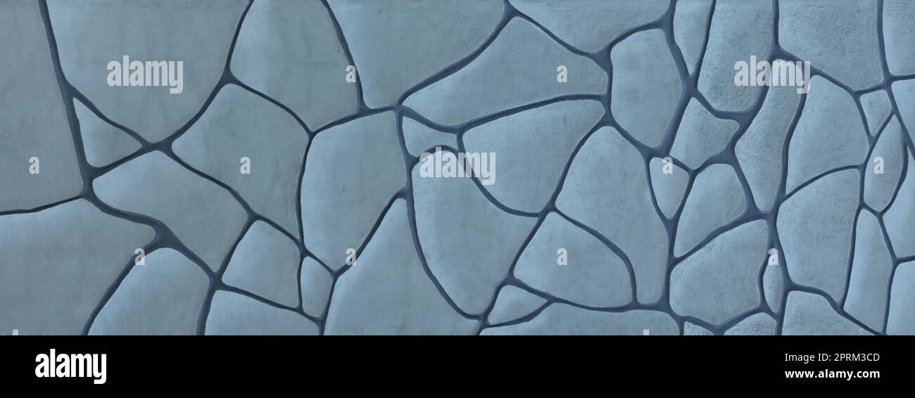 pattern of ancient style design decorative uneven cracked real stone ...