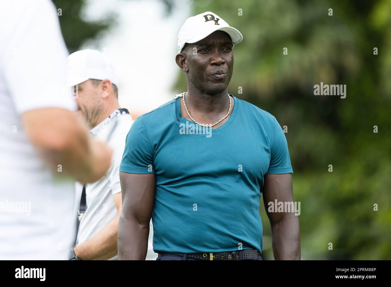 Former Trinidadian football player, Dwight Yorke during the pro-am ...
