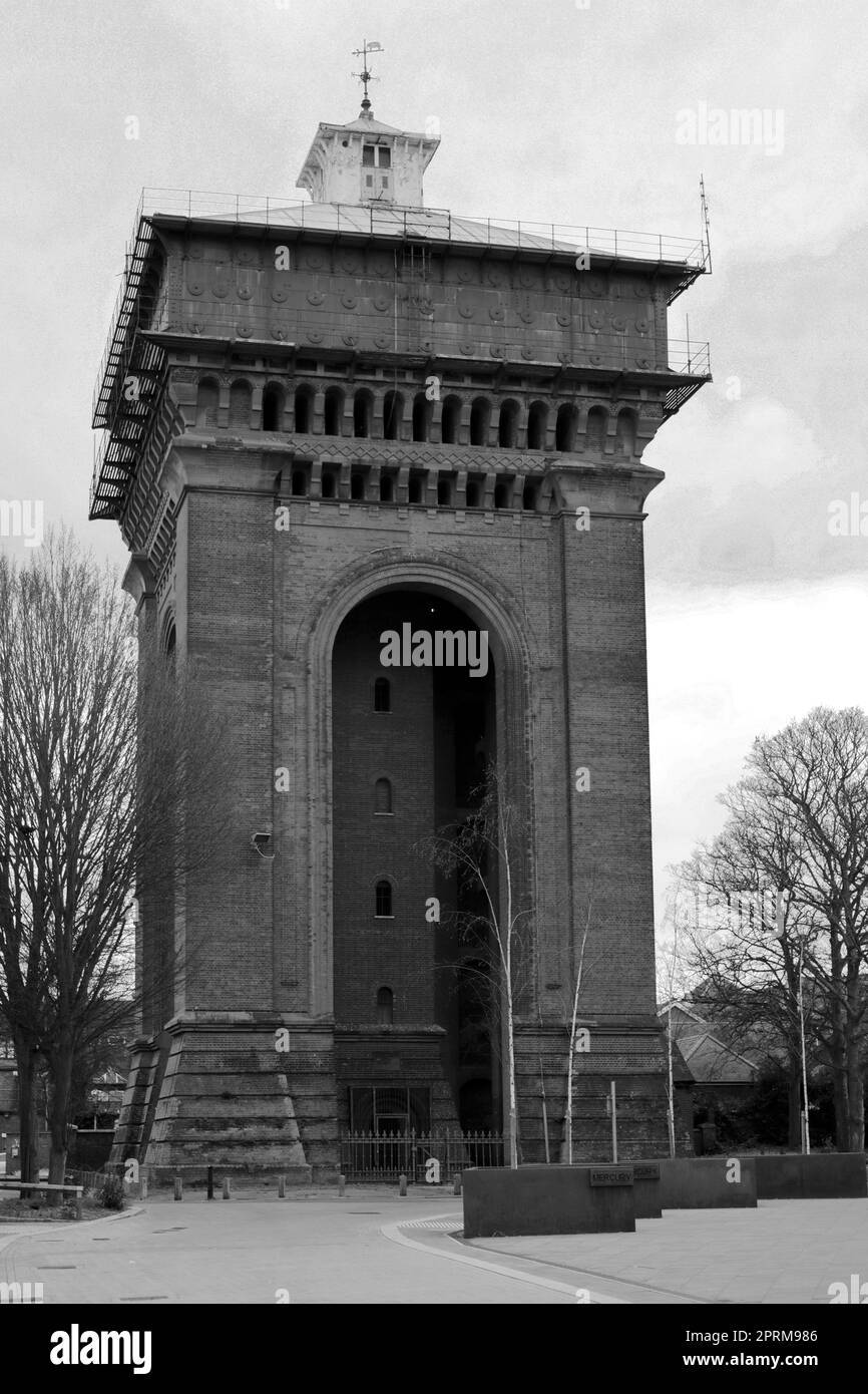 The Victorian Jumbo Water Tower, Colchester town, Essex, England, UK ...