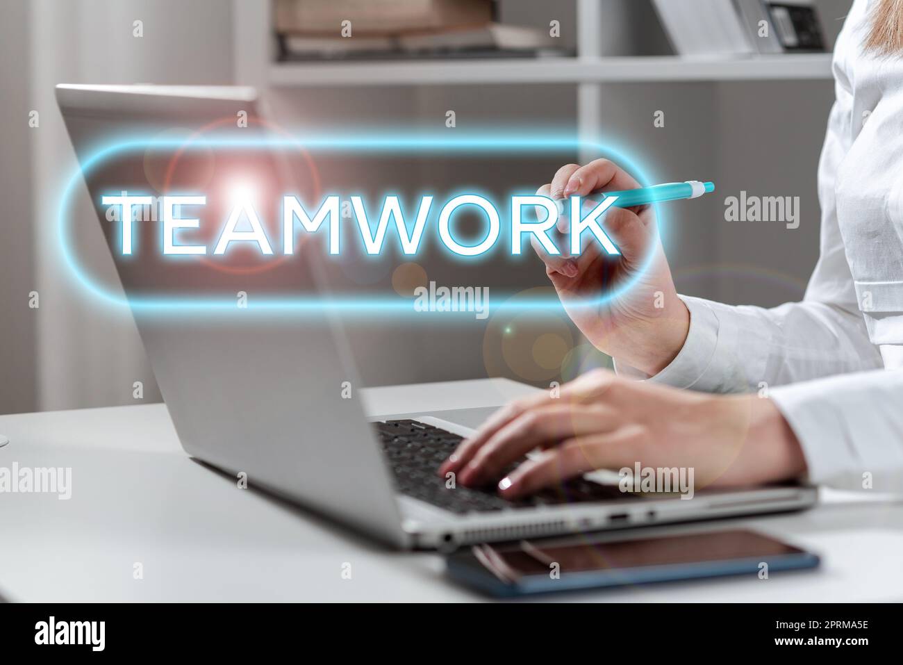 Conceptual display Teamwork, Business showcase the group s is ...