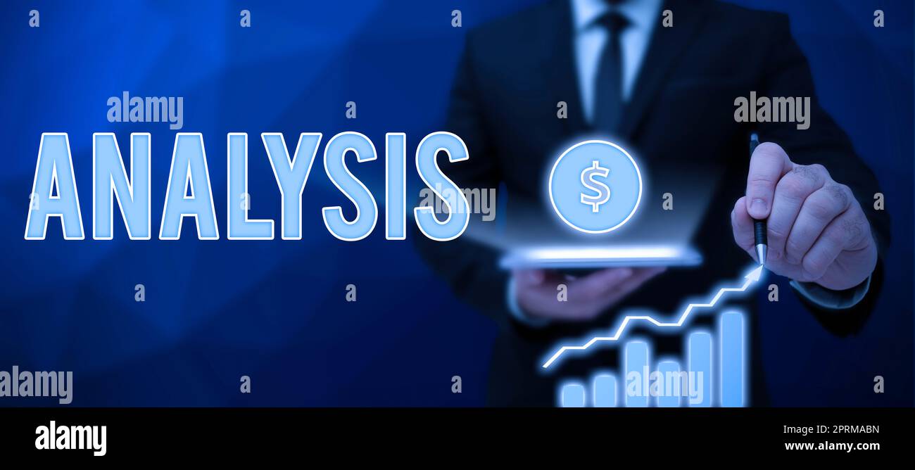 Inspiration showing sign Analysis, Business approach process of ...