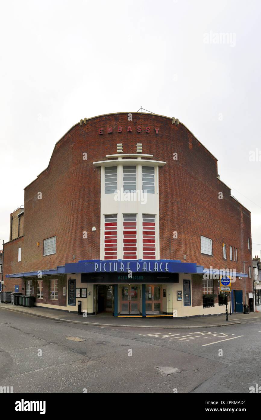 The Embassey Weatherspoons pub in Braintree town, Essex, England, UK ...