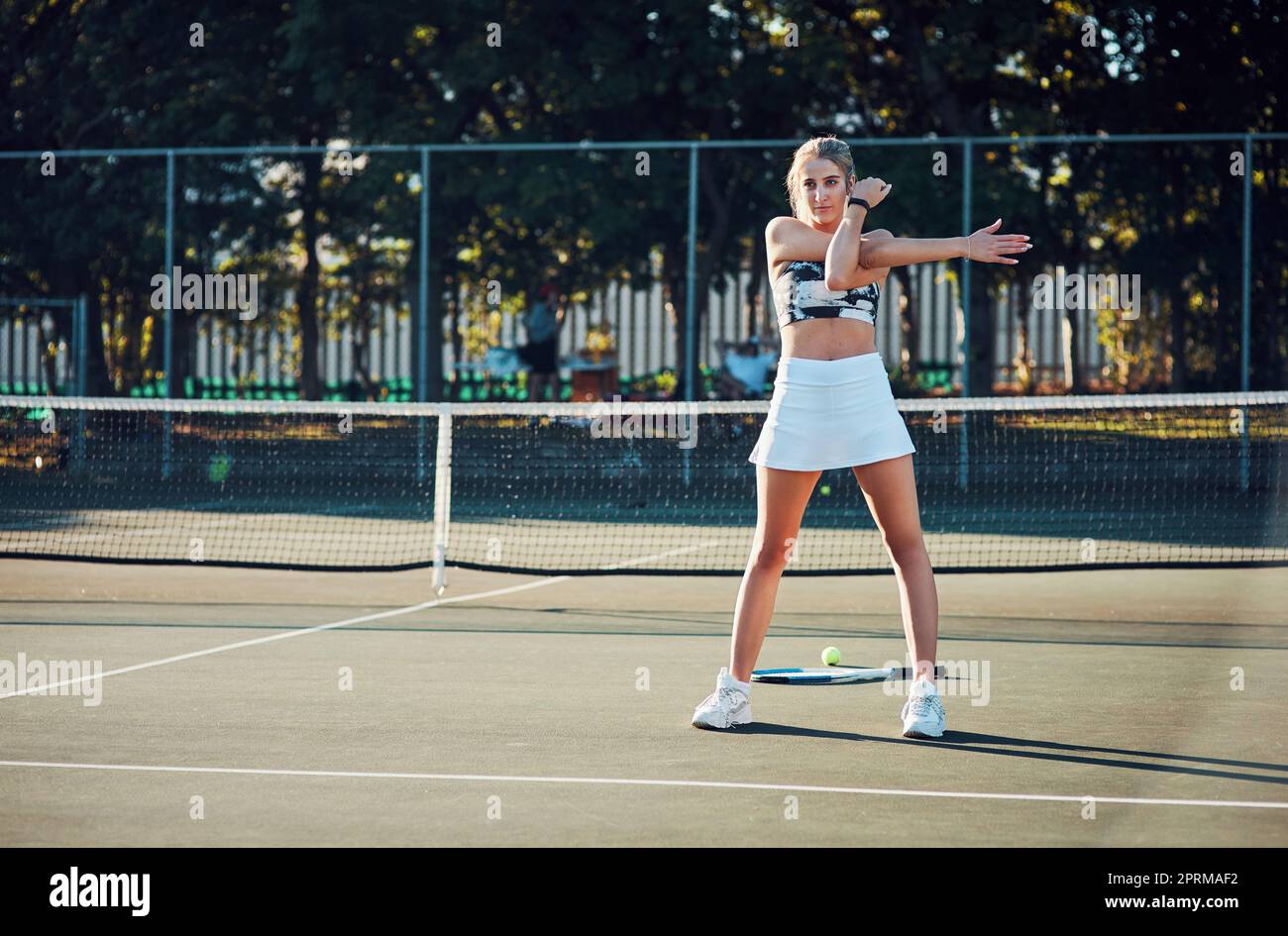 Female tennis player arms hi-res stock photography and images - Alamy