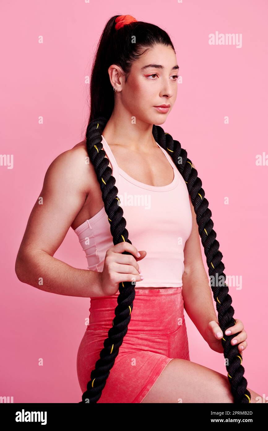 Women neck rope hi-res stock photography and images - Alamy