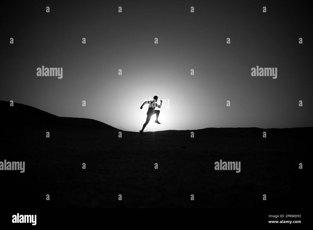Exercise clear sky Black and White Stock Photos & Images - Alamy