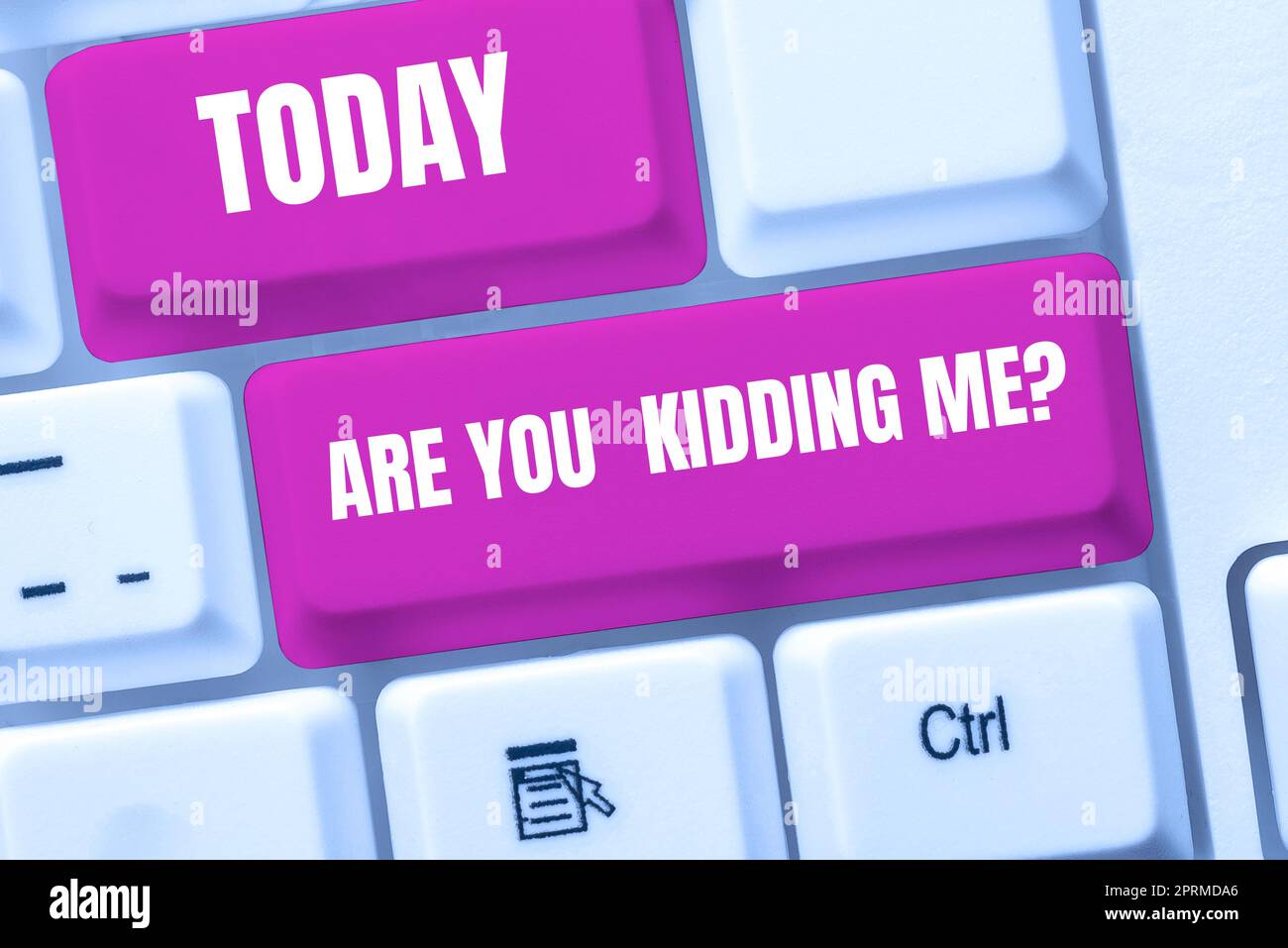 Conceptual display Are You Kidding Me Question, Business showcase ...