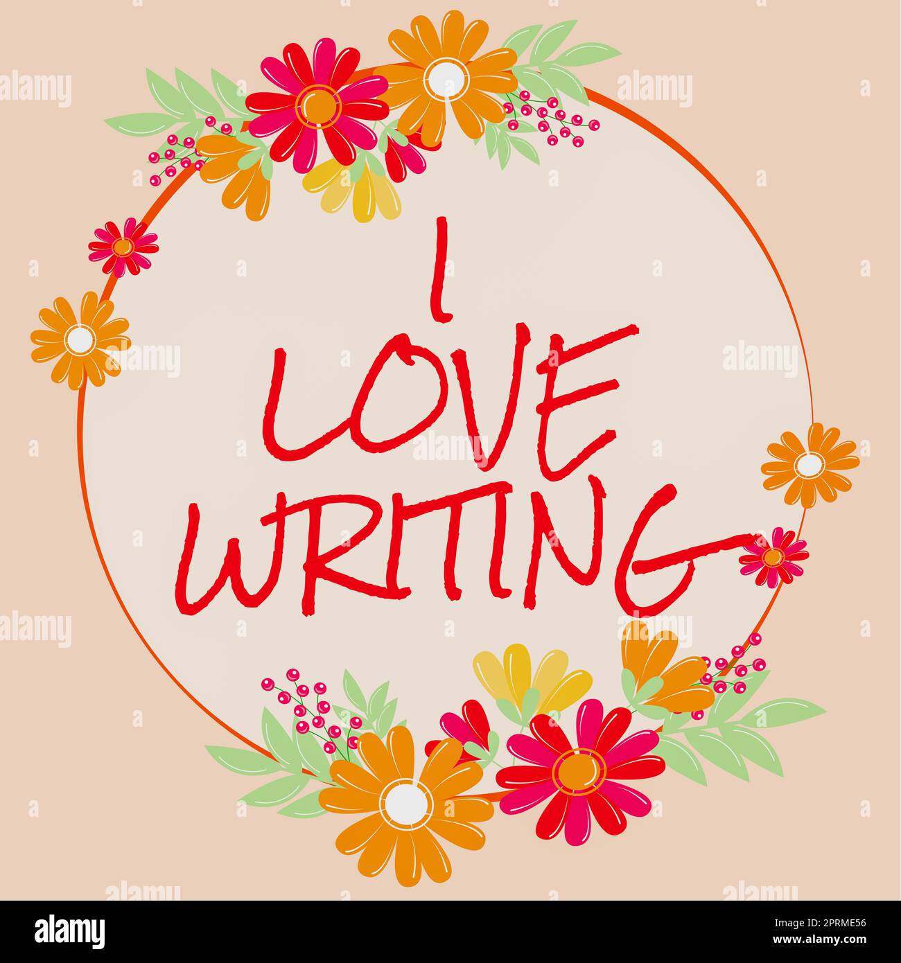 I Love Writing Clipart