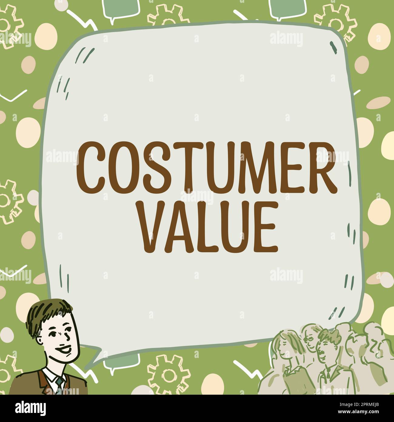 Sign displaying Costumer Value, Internet Concept Protect a computer ...