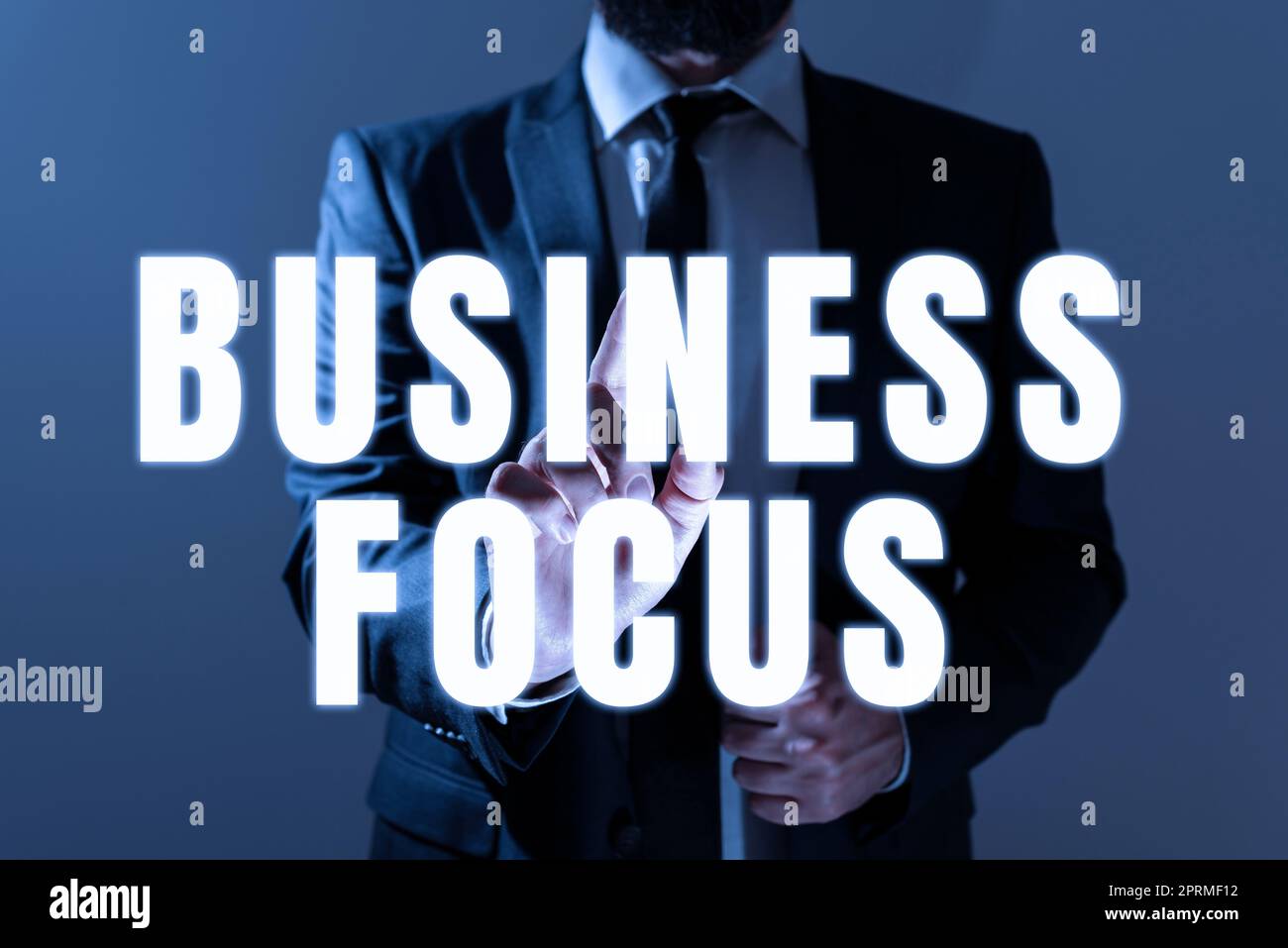Text sign showing Business Focus, Concept meaning Identifying revenue ...