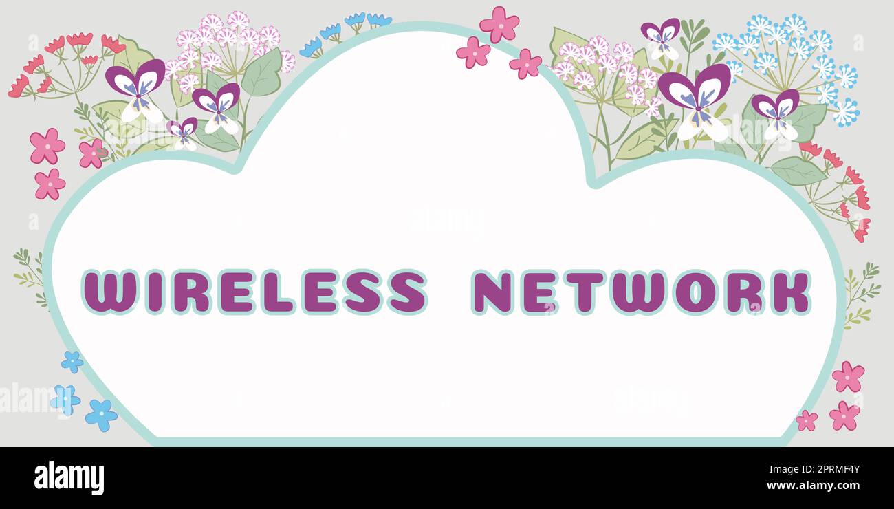 Inspiration showing sign Wireless Network, Internet Concept ...