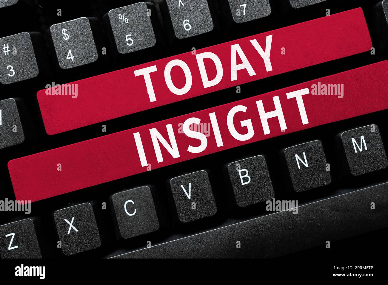 Text caption presenting Insight, Conceptual photo capacity to gain an ...