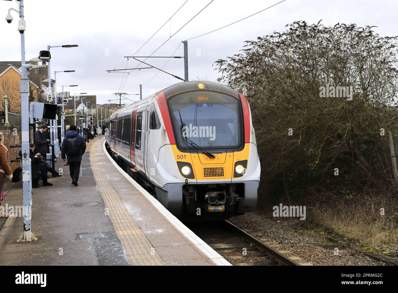Greater anglia train at peterborough hi-res stock photography and ...