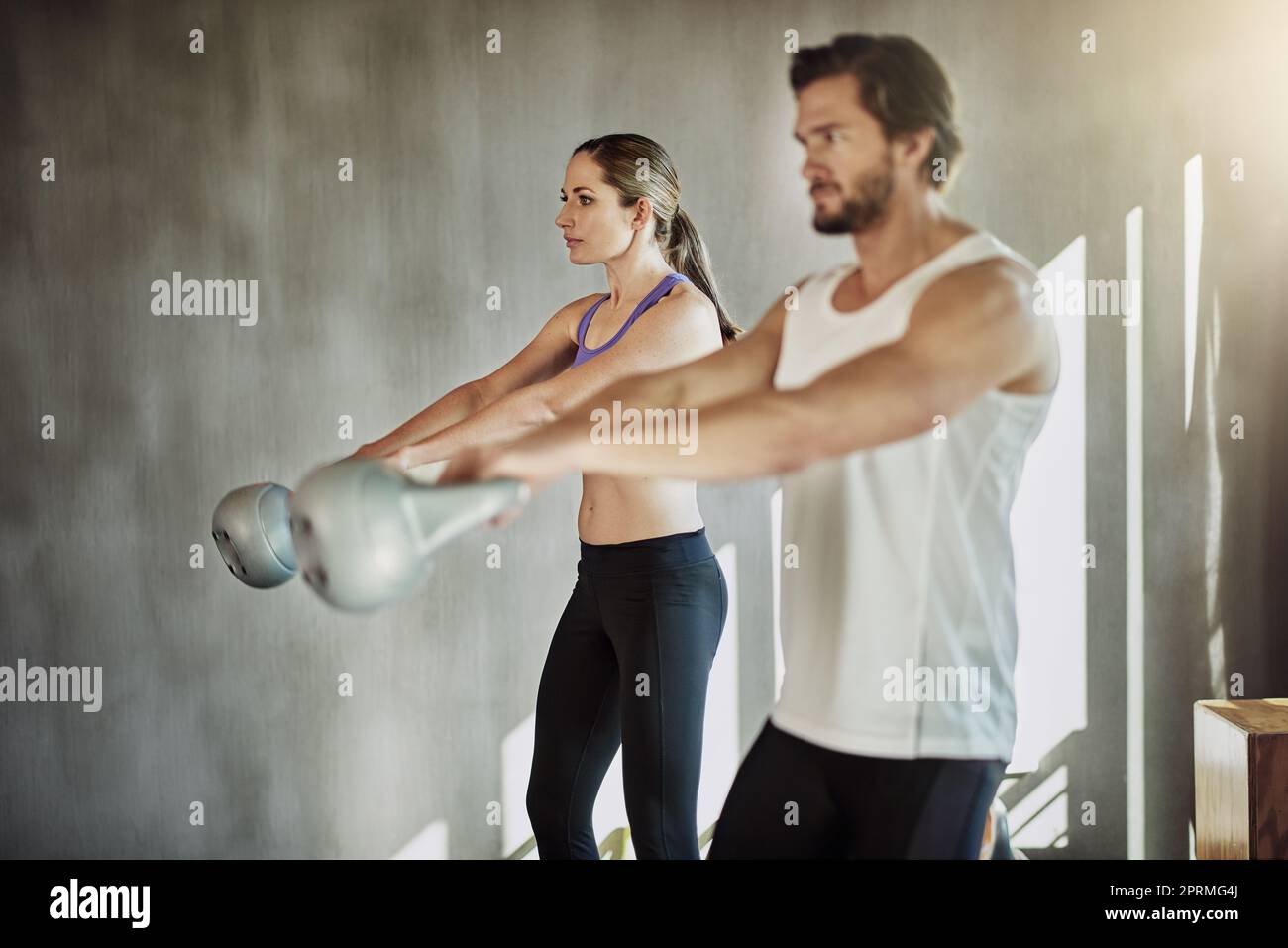 Woman stronger than man hi-res stock photography and images - Alamy