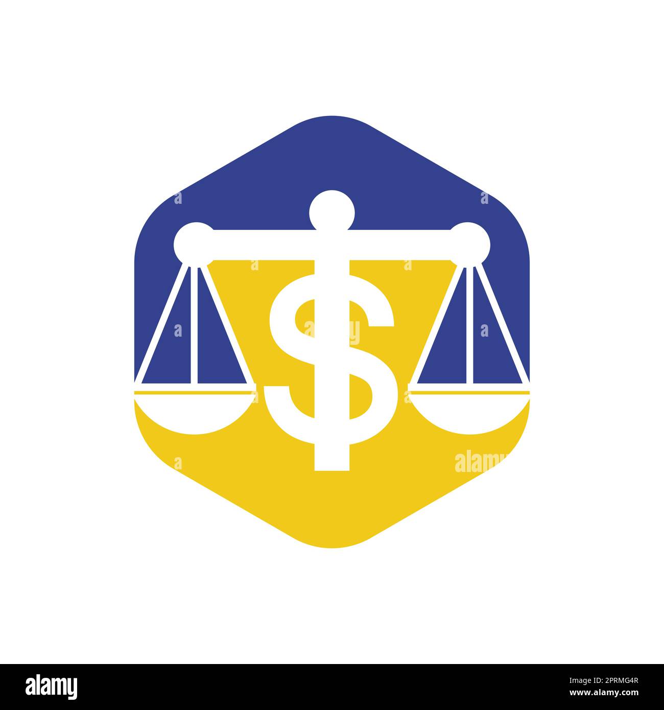 Money scale vector logo design. Dollar balance finance logo concept ...