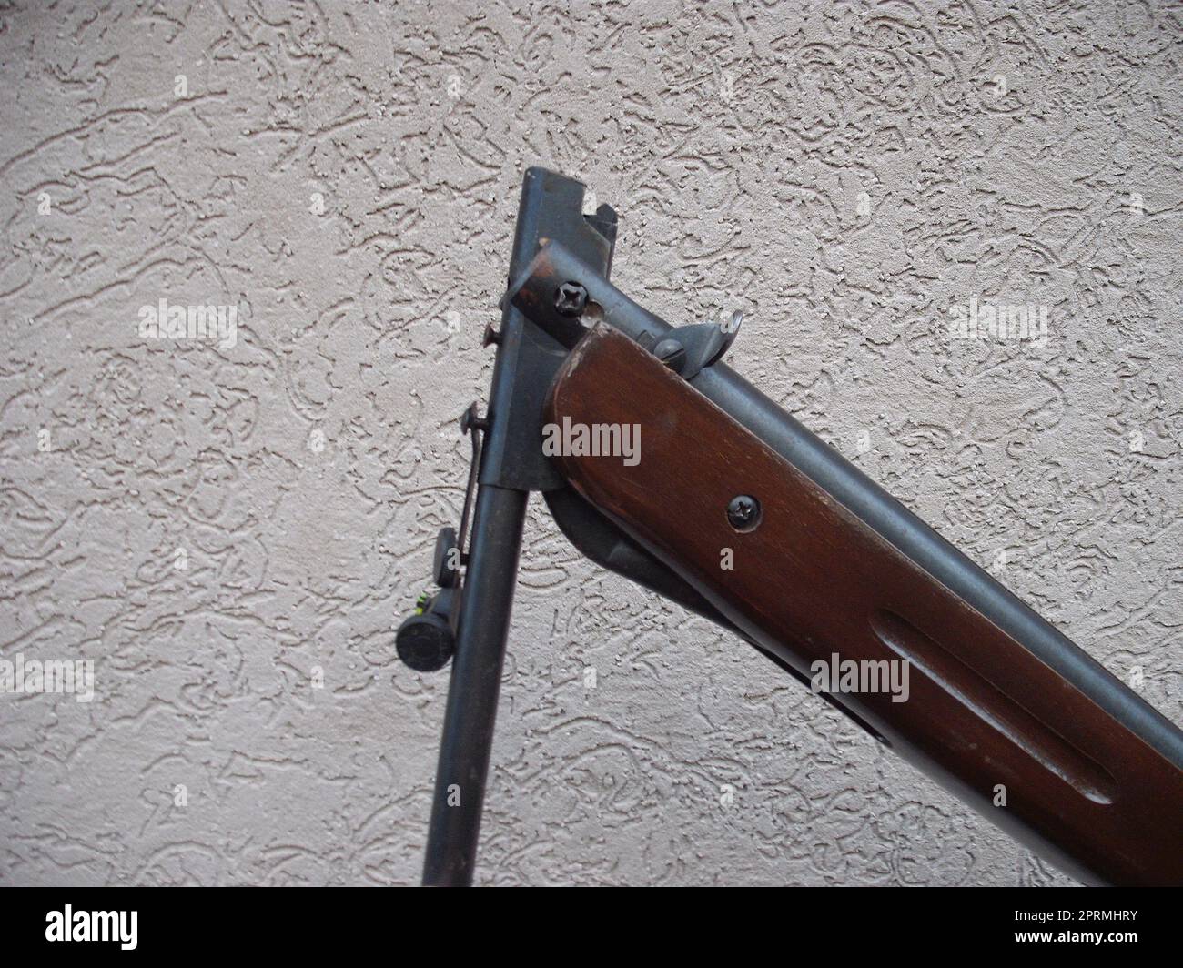 Folding air rifle for firing the bullets Stock Photo - Alamy