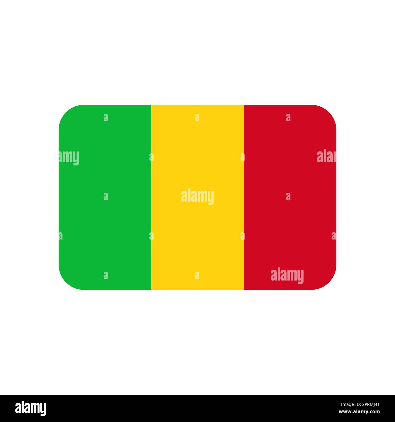 Mali vector flag isolated on white background Stock Vector Image & Art ...