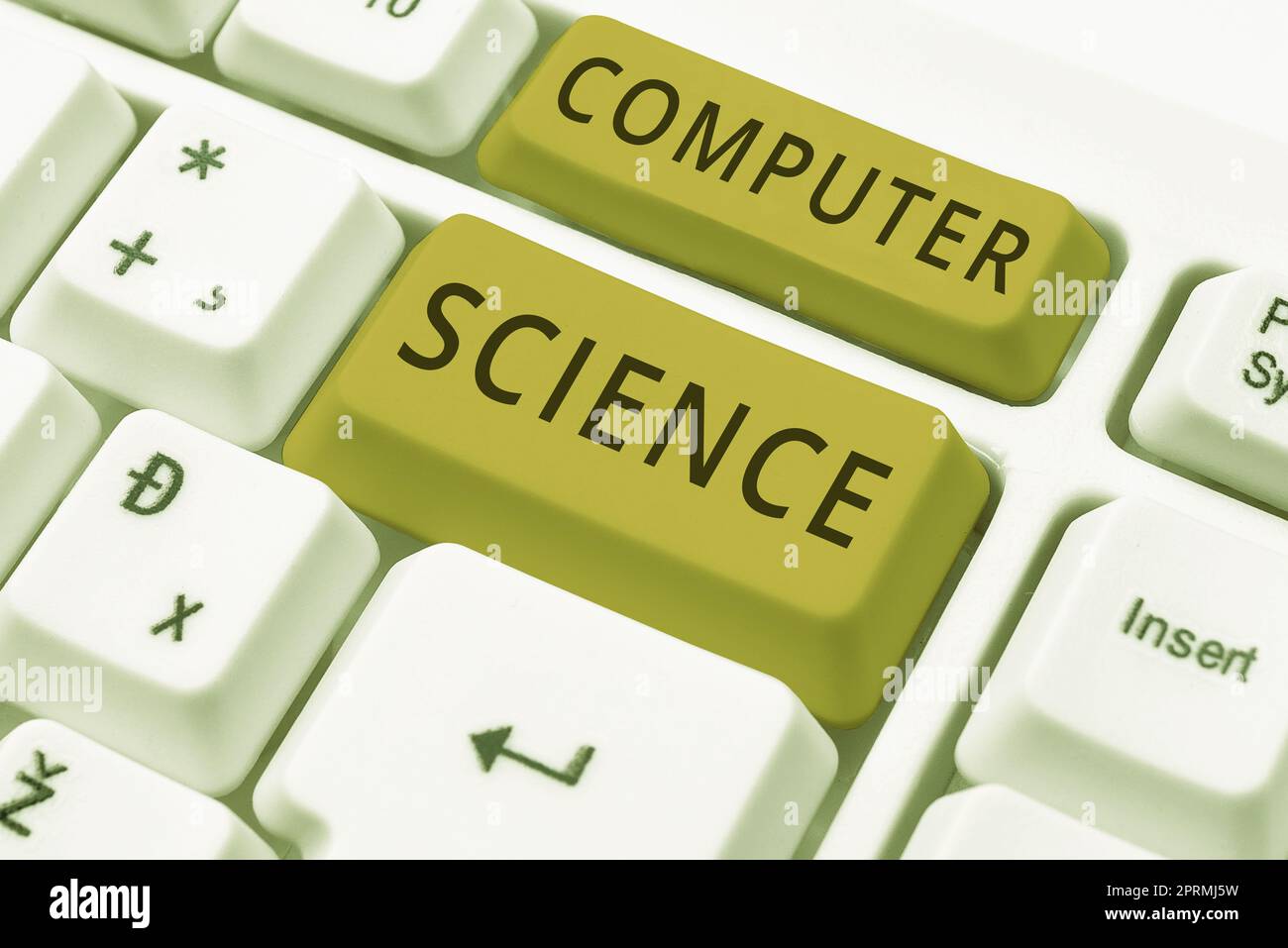 Text caption presenting Computer Science, Concept meaning instruct and ...
