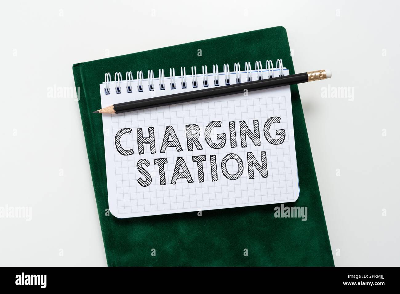 Writing displaying text Charging Station, Business concept social ...