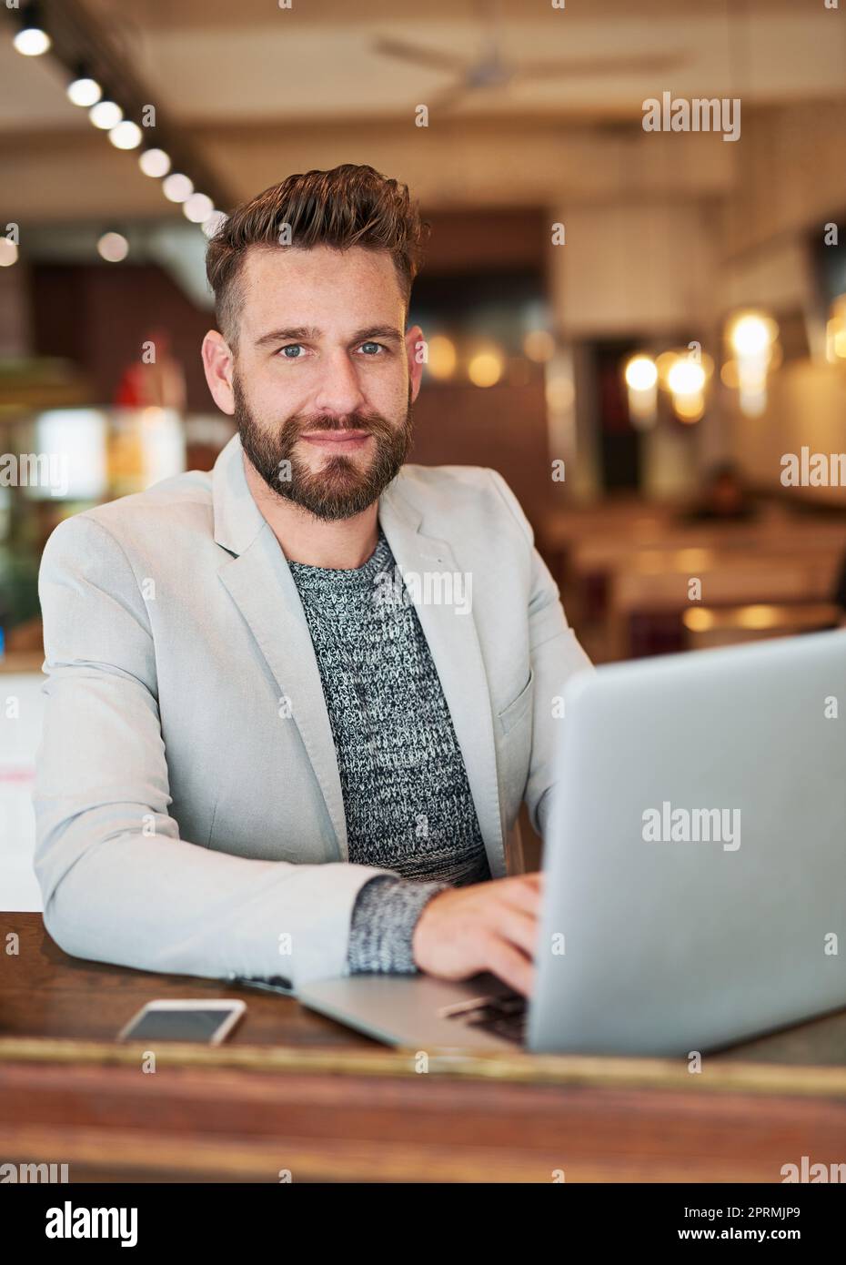 Working from a coffee shop hi-res stock photography and images - Alamy