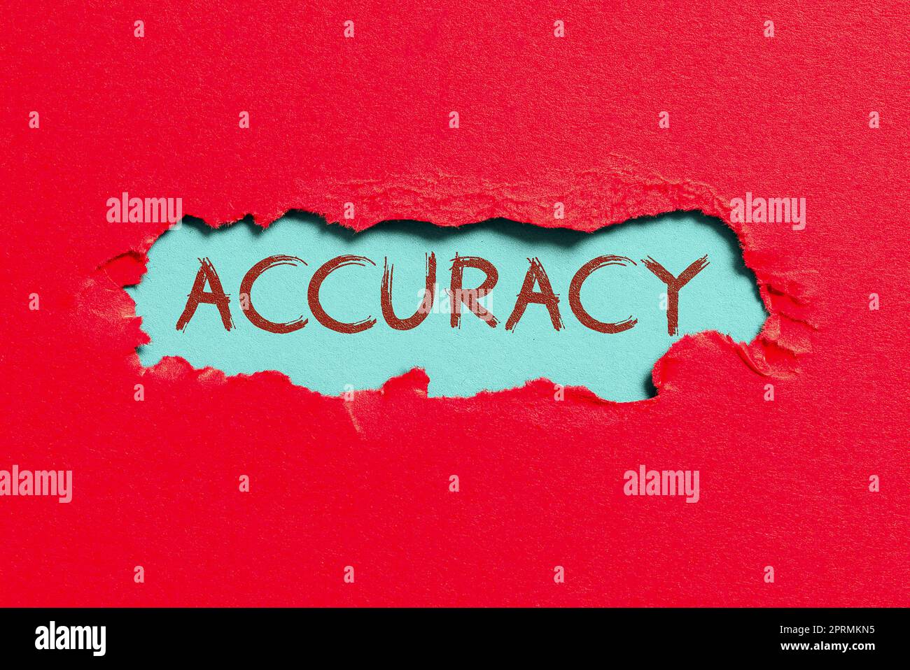 Hand writing sign Accuracy, Business idea refer to the closeness of ...