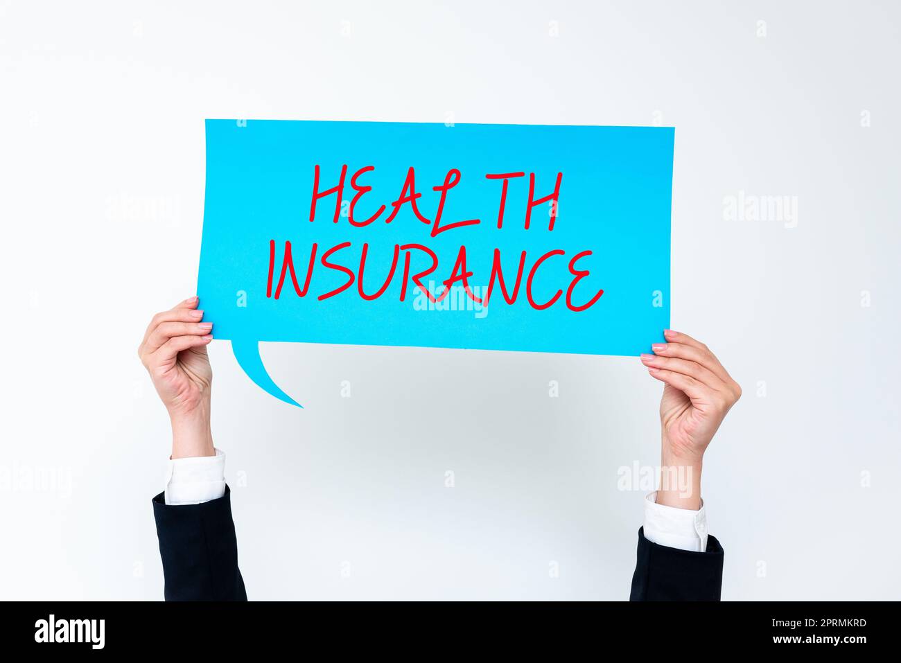 Handwriting text Health Insurance, Word for improving some measure of ...