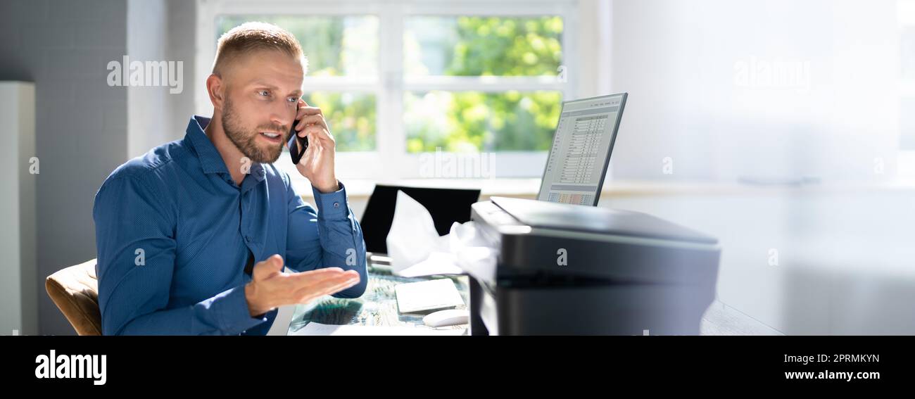 Office printer hi-res stock photography and images - Alamy