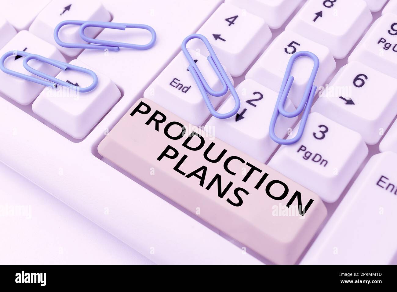 Conceptual display Production Plans, Business approach series of steps ...