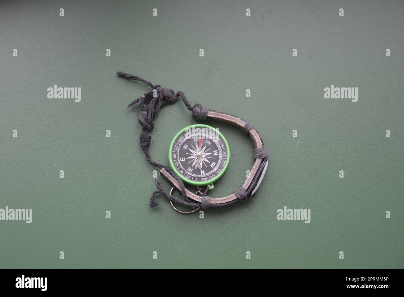 Hand compass for travel on the background of a objects Stock Photo - Alamy
