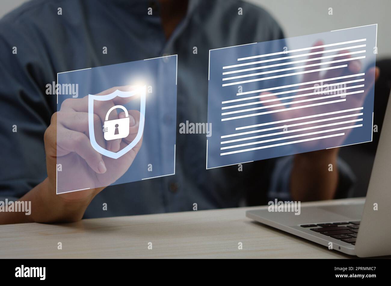 Cyber digital technology internet network online information security ...