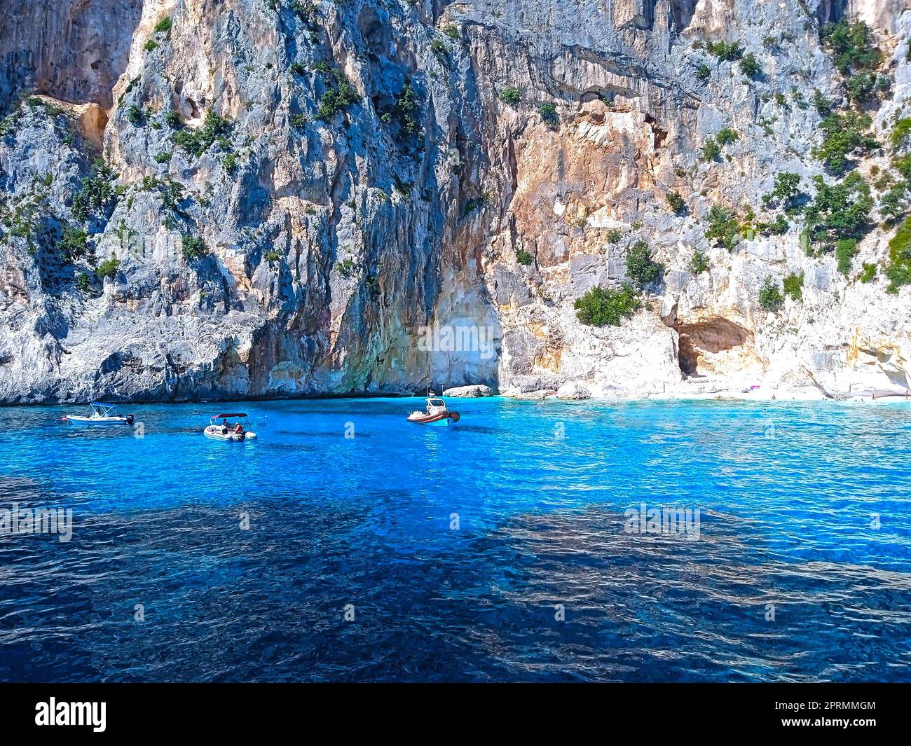 sea of the gulf of orosei sardinia Stock Photo - Alamy