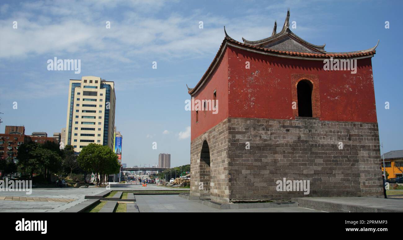 Taipei, Taiwan, 01 March 2022: Northern Gate of the old taipei city ...