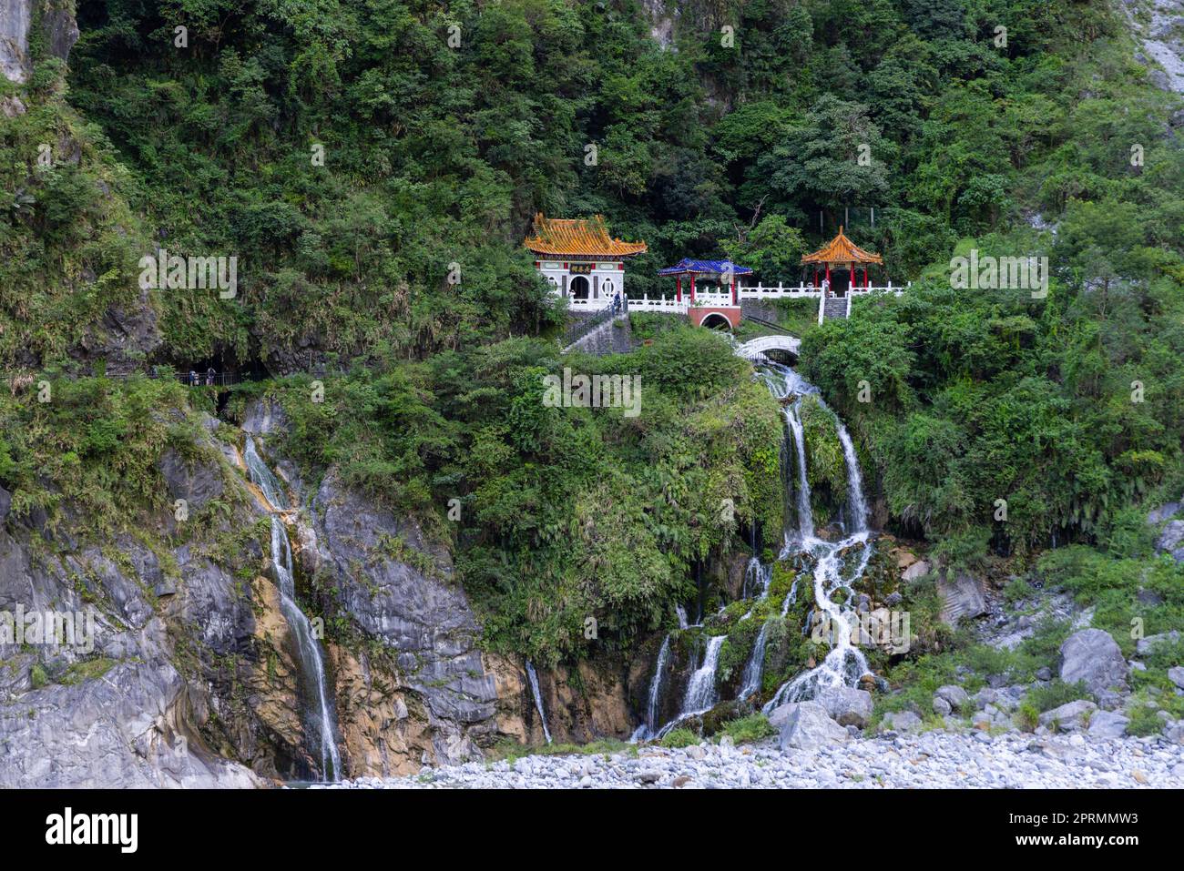 Changchun temple waterfall hi-res stock photography and images - Alamy