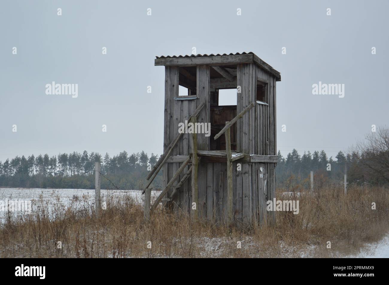 Architectural elements of the building covered with a snow Stock Photo ...