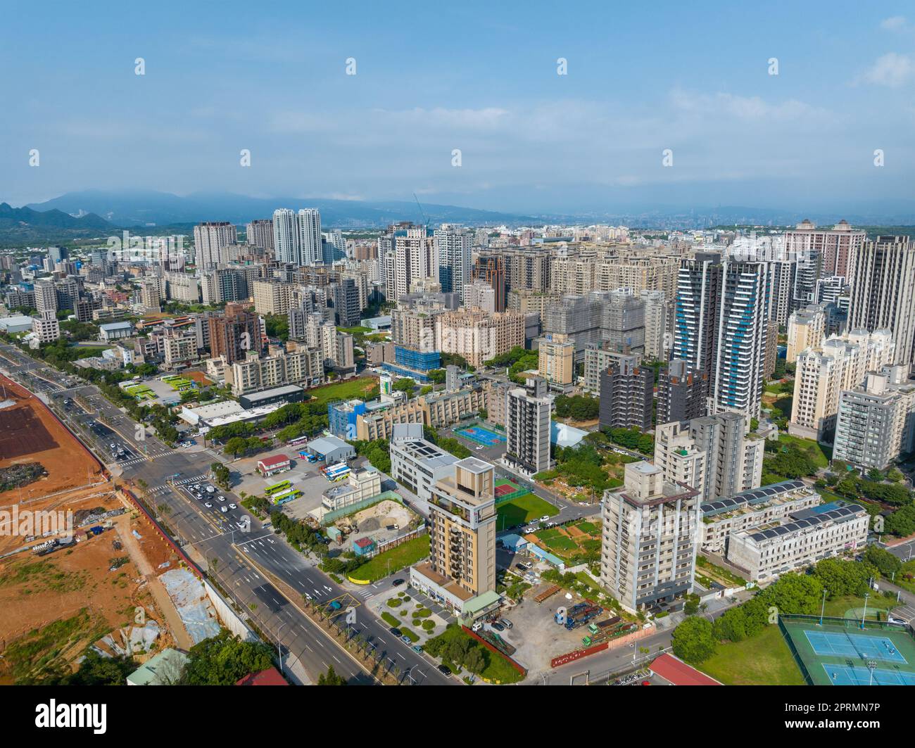 Lin Kou, Taiwan, 12 July 2022: Top view of Lin Kou city Stock Photo - Alamy